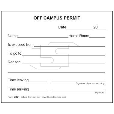 109 - Permission Slip