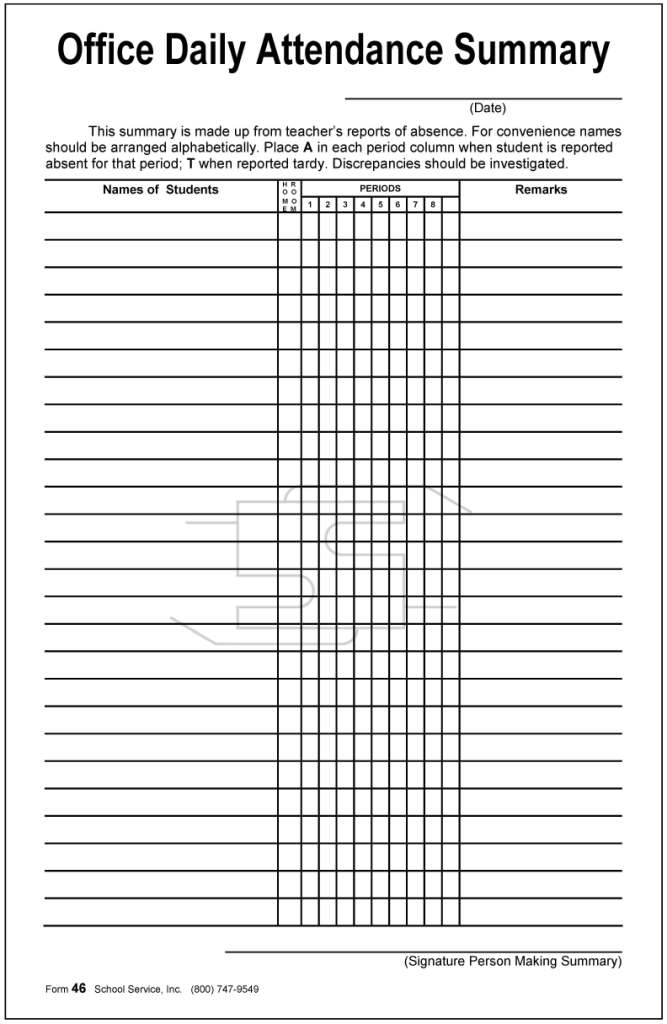 absent students remarks