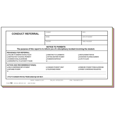 98H - Bus Conduct Report