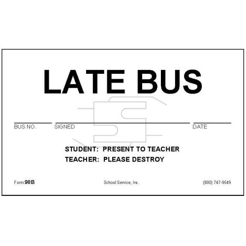 School Bus Forms