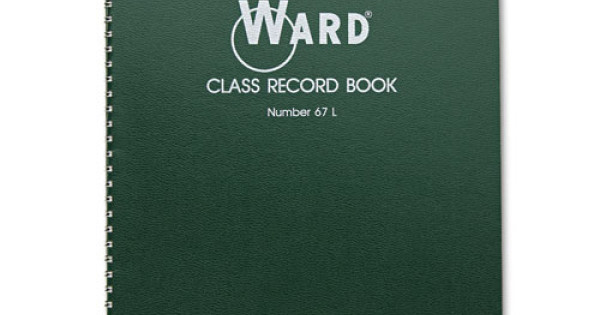 SA-67L - WARD Class Record Book