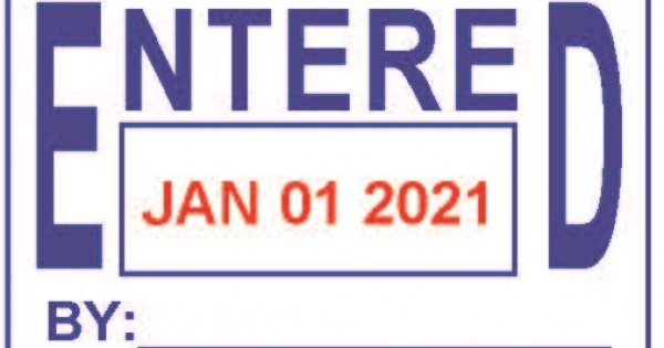 ASD104 - Entered Date Stamp