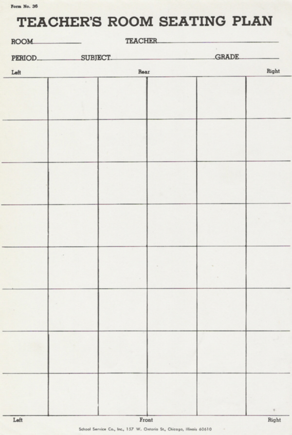 school seating planner