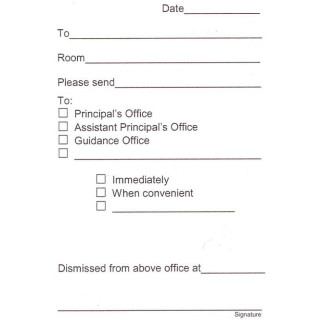 school guidance office forms