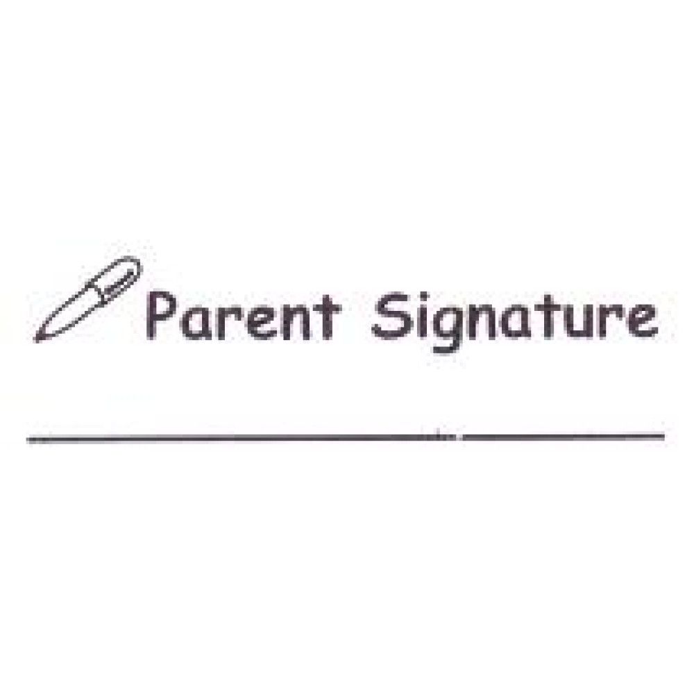AS45 - Large Parent Signature Stamp